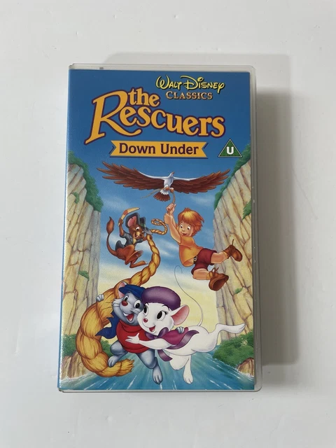 WALT DISNEY CLASSICS The Rescuers Vhs Video Tape Vintage $9.27 ...