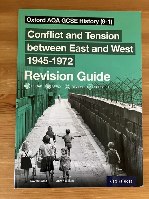 GCSE HISTORY CONFLICT and Tension East And West 1945-1972 Revision Book - Oxford £3.99 - PicClick UK
