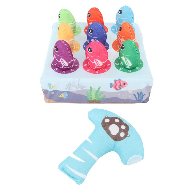 (9 FISHES)KIDS FISHING Toy Set Matching Fishing Toy For Color Cognition ...