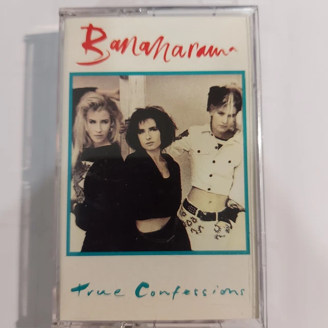 BANANARAMA TRUE CONFESSIONS Cassette Tape 1986 Original Release RARE $3 ...