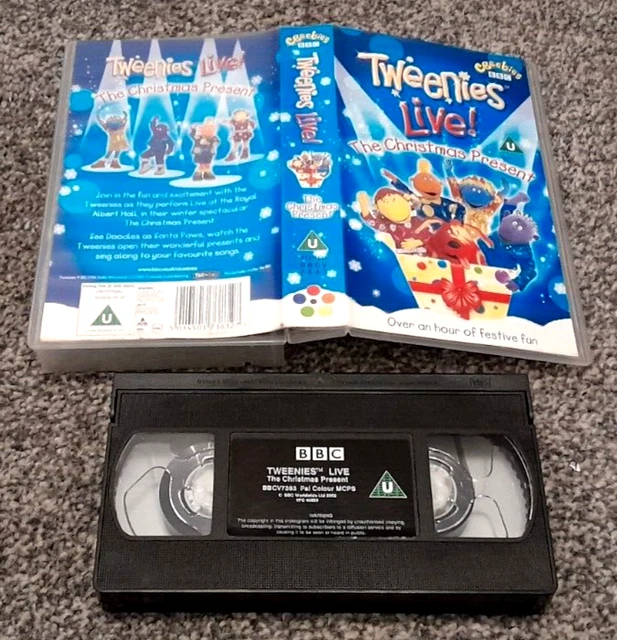 TWEENIES LIVE THE Christmas Present Bbc Video Bella Pal Vhs Video Kids ...