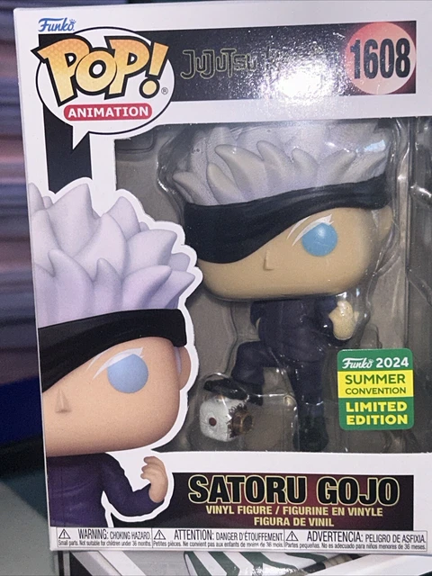 SDCC LIMITED JUJUTSU Kaisen Satoru Gojo - 2024 FUNKO POP! Comic Con ...
