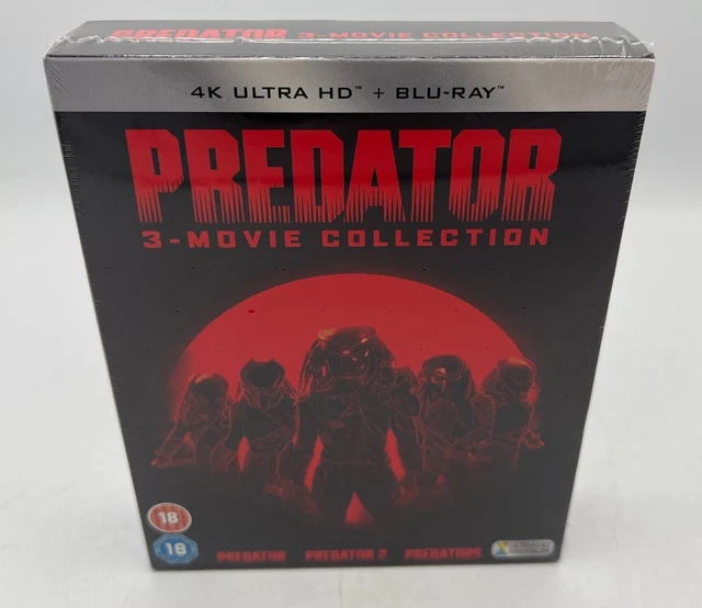 PREDATOR 4K TRILOGY UHD BLURAY UK Release NEW SEALED EUR 41,83 ...