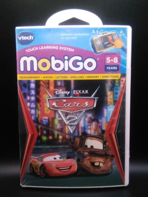 VTECH MOBIGO CHILDRENS Disney Pixar Cars 2 Learning Games for 5-8yrs £6 ...