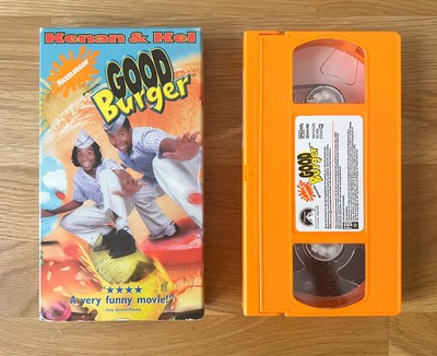GOOD BURGER VHS 1998 (Nickelodeon) Keenan and Kel, Orange Tape £13.26 ...