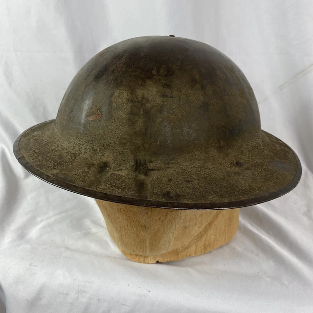 ORIGINAL WW1 US Army Brodie Helmet Complete W/ Liner & Chinstrap £288. ...
