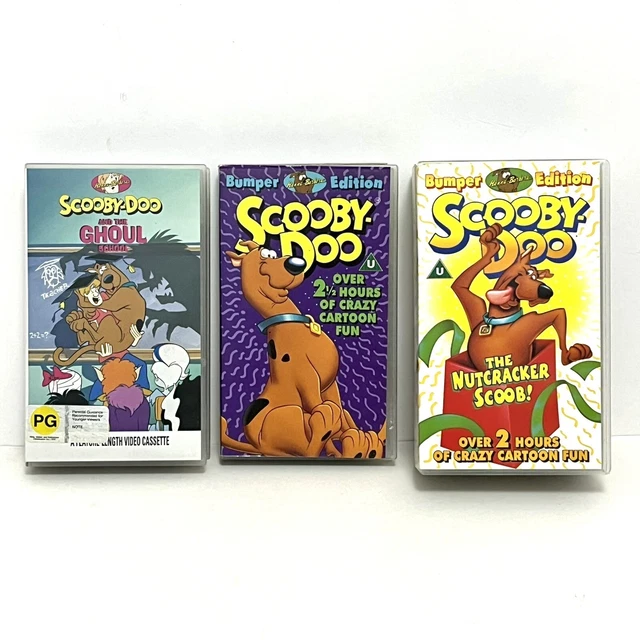 Scooby Doo Vhs Video Tape Bundle 3 Tapes Bumper Edition Eur 1740 Picclick It