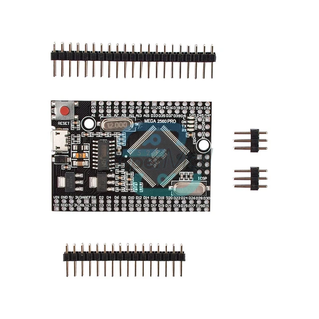 MEGA 2560 PROTOSHIELD V3 USB CH340G Mini Development Board ATMEGA2560 ...