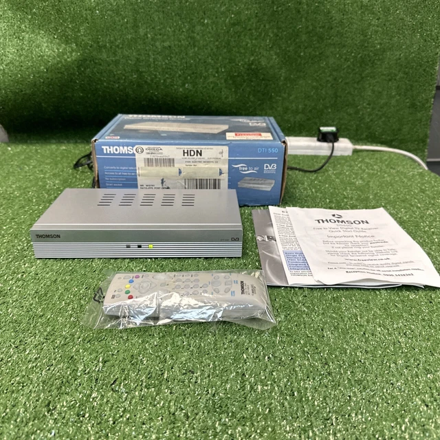THOMSON DTI550 FREEVIEW BOX RICEVITORE DIGITALE DVB gratuito con ...