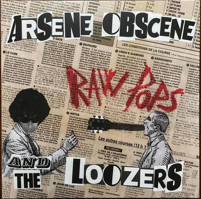 ARSENE OBSCENE AND THE LOOZERS Raw pops 2023 LP Punk rock Nice EUR 20 ...