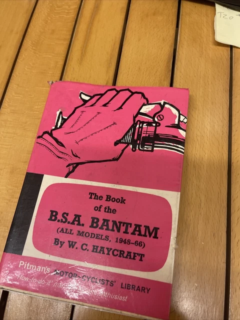 THE PITMANS BOOK of the bsa bantam 1948-1966 £19.00 - PicClick UK