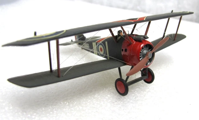 WW1 SOPWITH PUP Biplane - 1/72 Built Model Aircraft Kit With Rigging ...