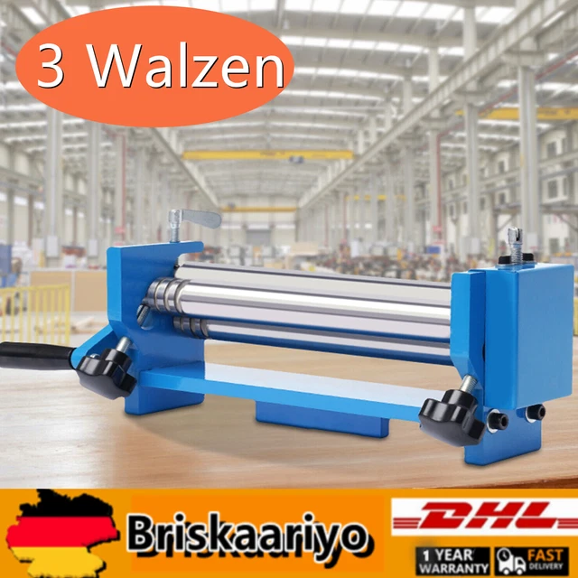 3 ROLL HAND crank bending machine round bending machine roller bending ...