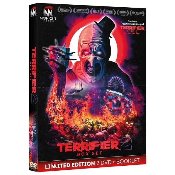 TERRIFIER 2 BOXSET (2 DVD + Booklet) (DVD) EUR 23,92 - PicClick FR