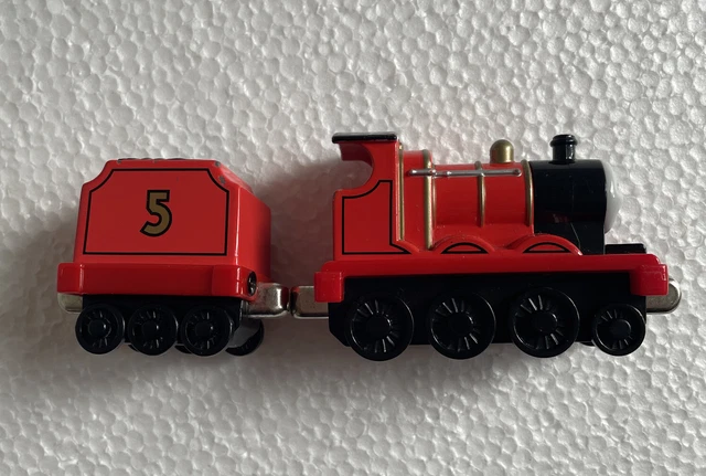 THOMAS THE TANK ENGINE- No 5 JAMES & TENDER - Diecast £5.00 - PicClick UK