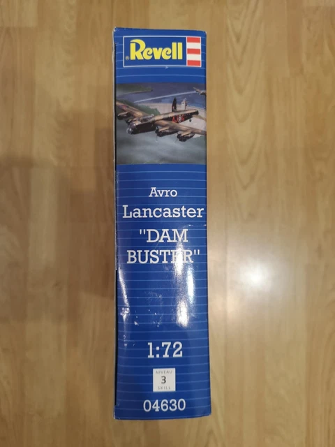 VINTAGE 2001 REVELL 1/72 Avro Lancaster "Dambuster" Model Kit. 04630. £ ...