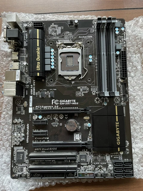 GIGABYTE GA-Z87-HD3 LGA1150 Intel 4th Gen ATX DDR3 Motherboard with I/O ...
