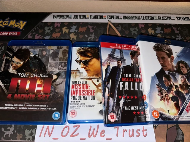 MISSION: IMPOSSIBLE 1-7 Dead Reckoning (Blu-ray, 2023, 9-Disc Box Set ...