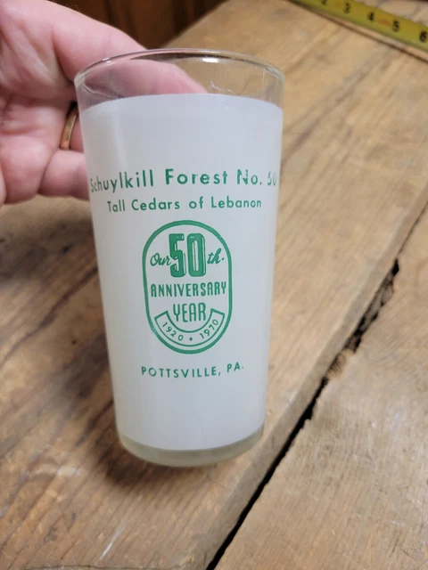 VINTAGE FRATERNAL SCHUYLKILL Forest tall cedars of Lebanon Pottsville ...