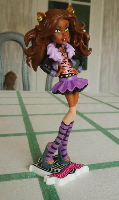 FIGURINE DE COLLECTION Doll Monster High Clawdeen Wolf n°1 + socle EUR ...