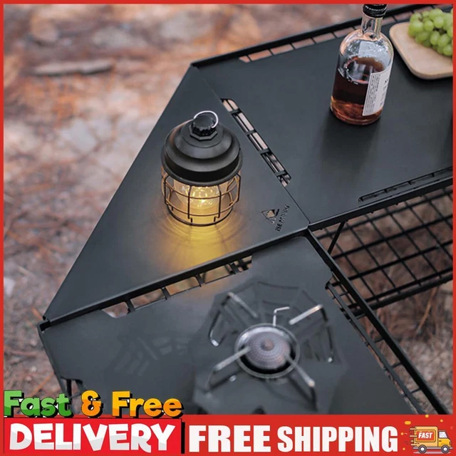 GRID TABLE CORNER Linking Plate Portable Splicing Board for Barbecue ...
