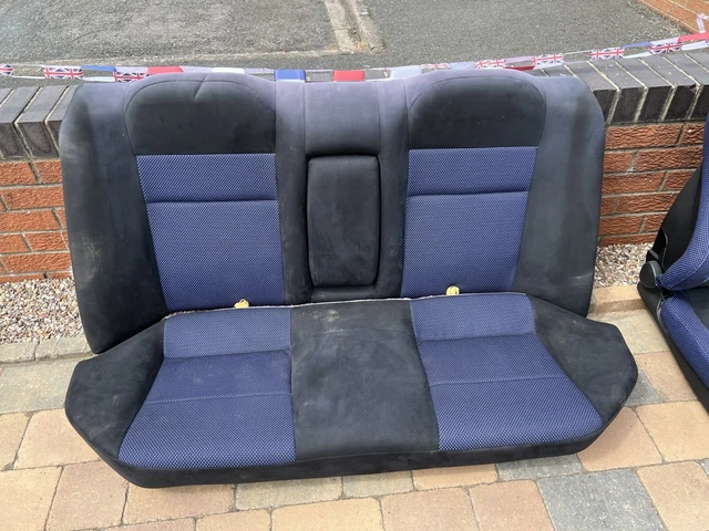 MITSUBISHI LANCER EVO Evolution Vi 6 Blue Front Recaro Seats Rear Bench ...