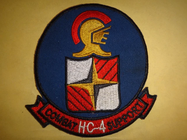 US NAVY HC-4 Helicopter Combat Support Squadron 4 Patch £10.99 ...