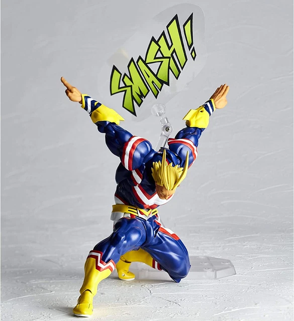 FIGURINE ARTICULÉE KAIYODO Amazing Yamaguchi Revoltech MHA All Might ...