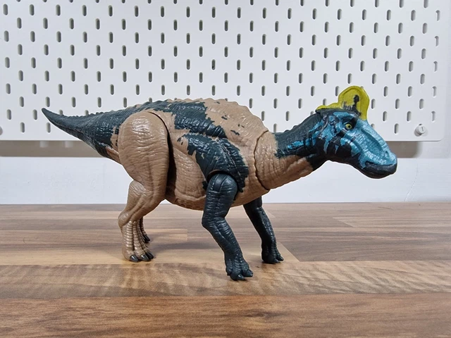 JURASSIC WORLD PRIMAL Attack Sound Strike Edmontosaurus Action Figure ...