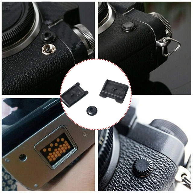 REMOTE FLASH PC Sync Cover Battery Grip Connector Cap For Fuji XT2 X-T2 W4E9 EUR 2,77 - PicClick FR