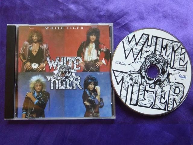 WHITE TIGER WHITE Tiger CD Remaster USA 1999 Mark St John KISS 1 bonus ...