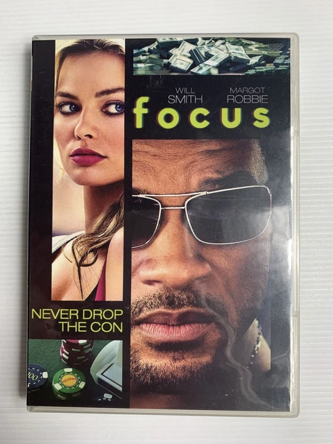 FOCUS WILL SMITH Margot Robbie DVD *R1 Cult Action Thriller Movie £5.59 ...