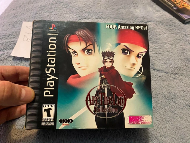 ARC THE LAD Collection Sony Playstation 1 PS1 Complet CIB Working ...