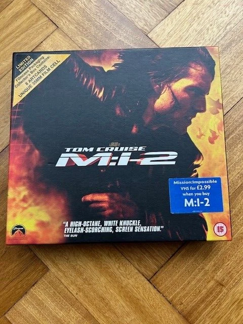 VHS TOM CRUISE MI-2 limited edition boxset. (T10) £12.75 - PicClick UK