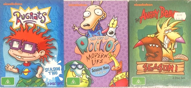 NICKELODEON BUNDLE : Rugrats, Rocko's Modern Life & Angry Beavers (DVD ...