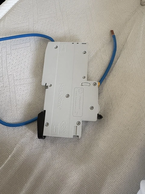 FUSEBOX 32A RCBO Type a Single Pole B Curve 30mA 6kA Circuit Breaker ...