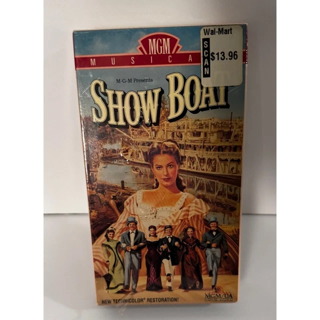 MGM SHOW BOAT VHS Tape 1951 Musical Movie Kathryn Grayson Howard Keel £ ...