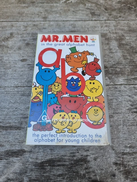 MR MEN ABC - Movie VHS Tape £2.89 - PicClick UK