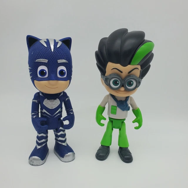 LOT/2 PJ MASKS 6" Talking Poseable Figures Catboy & Just Play Tested ...