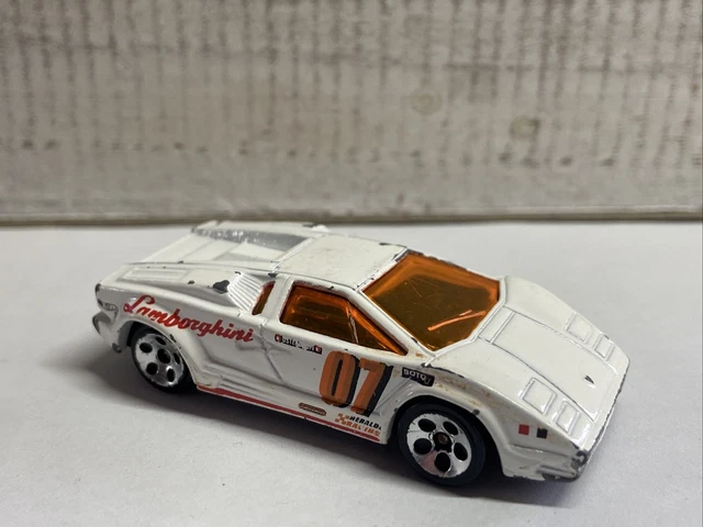 2000 HOT WHEELS Lamborghini Countach 25th Anniversary Edition Very Rare ...