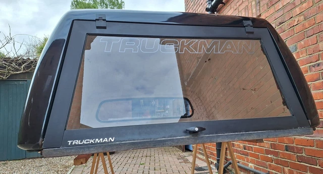 FORD RANGER TRUCKMAN Canopy Hard Top Roof In Black With Glass Rear ...
