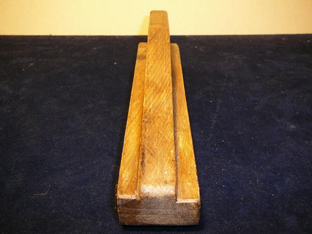 OUTIL ANCIEN TAILLEUR de pierre Chemin de fer rabotin rabot estampillé ...