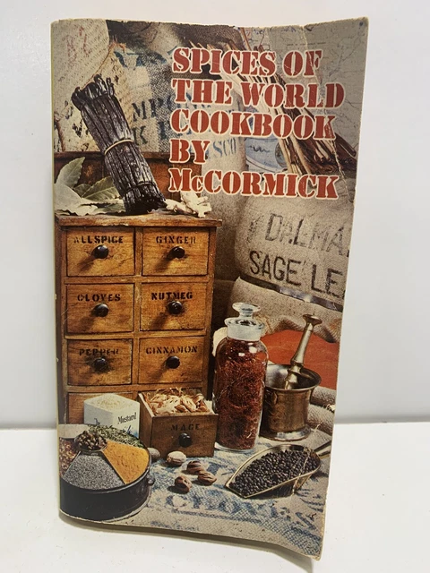 SPICES OF THE World Cookbook By McCormick 1970 Paperback vintage spices ...