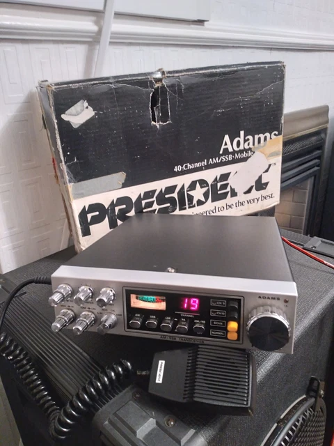 ADAMS PRESIDENT CB Radio £235.00 - PicClick UK
