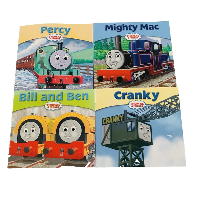 PERCY MIGHTY MAC Cranky Bill & Ben Thomas and Friends Softcovers x 4 ...