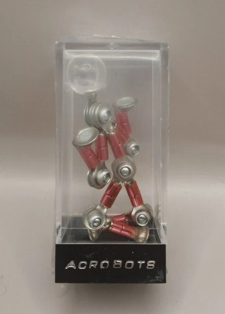 NEW ACROBOTS HOG Wild Toys Red Robot Toy Figure Stress Relief Anxiety ...