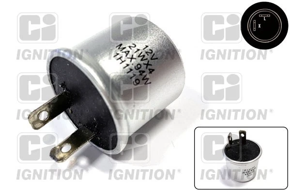 FLASHER UNIT FITS MORRIS MINI 8 1.0 1.1 70 to 81 Indicator Relay CI ...