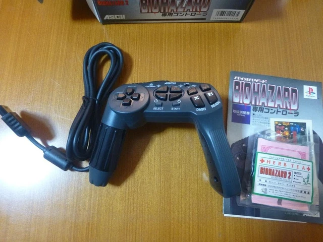 RARE ASCII BIOHAZARD Resident Evil Controller PS1 Japan Import Limited ...