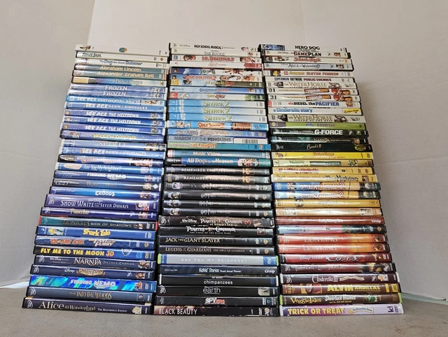 WHOLESALE LOT 100+ DVDs Kids & Family Childrens Baby Disney Nickelodeon Potter £7.80 - PicClick UK