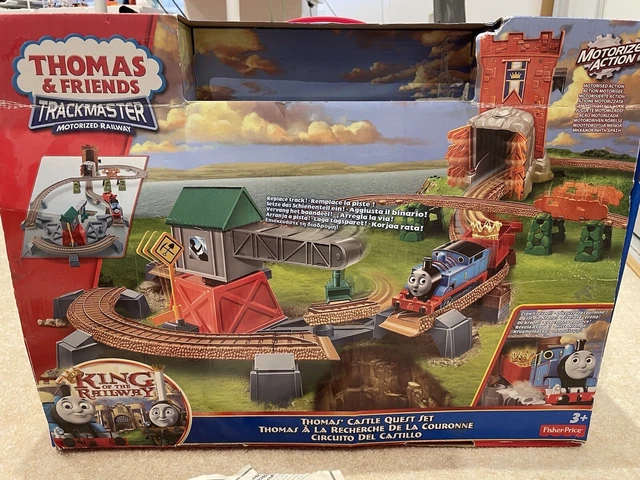 FISHER PRICE TRAIN set Thomas & Friends Crown Quest Trackmaster plus extra £14.99 - PicClick UK